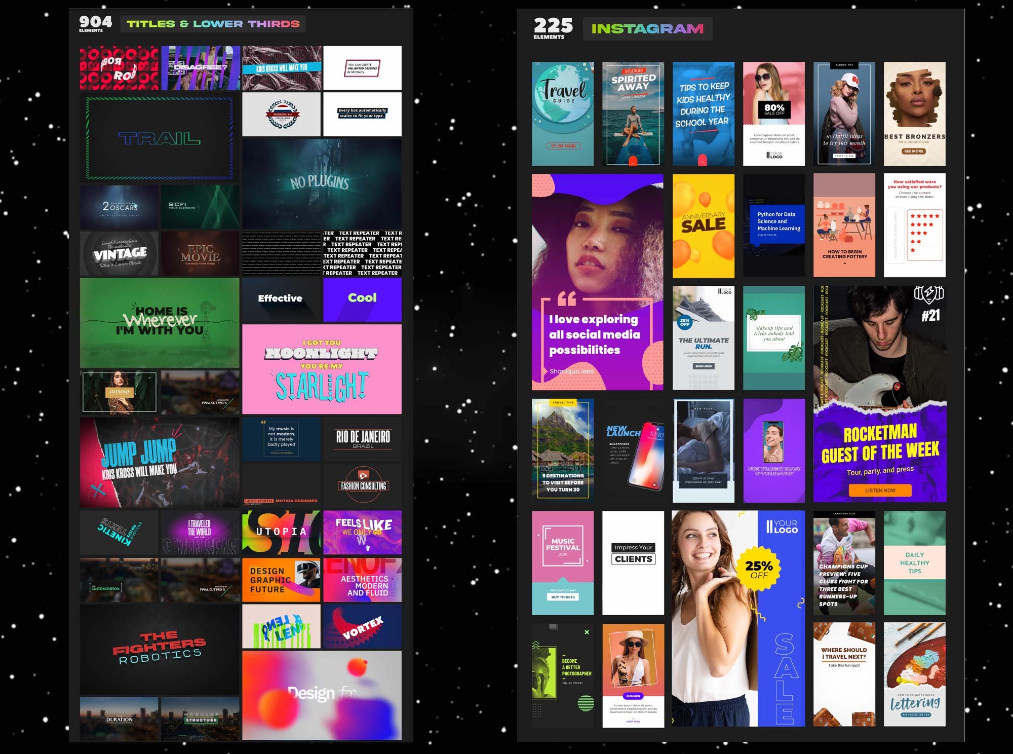 2022 Super Mega Ultimate Pack Collection for Final Cut Pro effects ...
