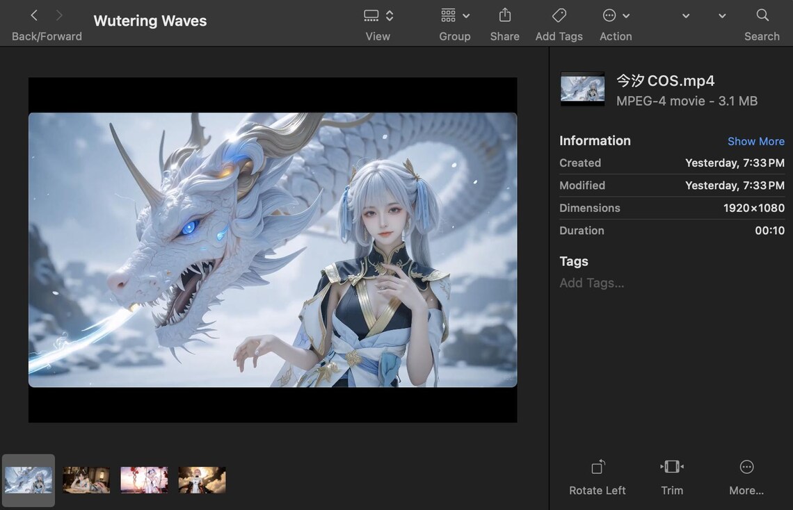 Wuthering Waves Ai Cosplay Full HD Live Wallpapers for PC- AI Generated ...