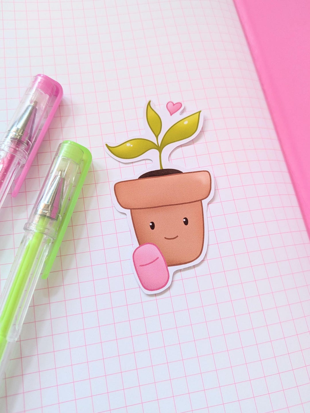 Plant - Die Cut Sticker I Glossy I Cute I Ostomy - Etsy