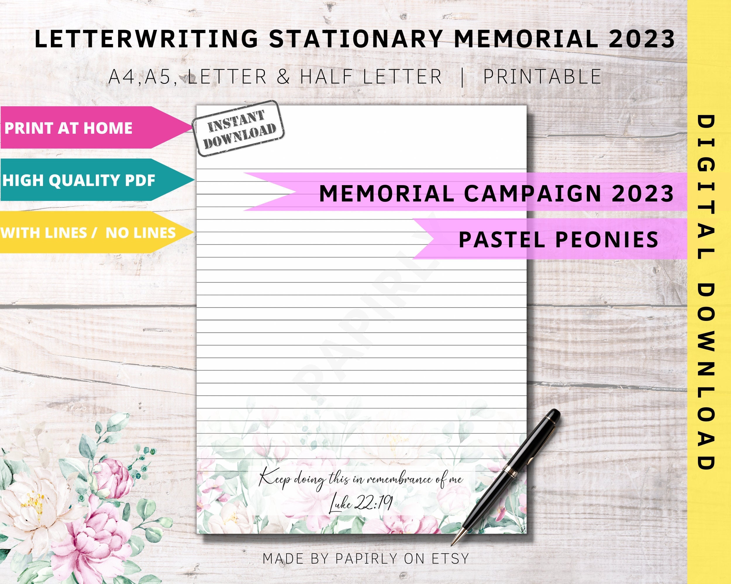 JW Memorial 2024, JW Letter Writing, 2024 Memorial Campaign, JW Letter ...