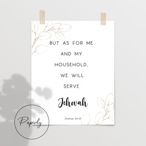 JW Poster, NWT Bibleverse,joshua 24:15, Jw Printable, Jw Designs, Jw ...