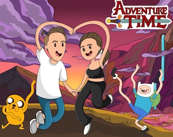 Adventure Time Custom Art - Etsy