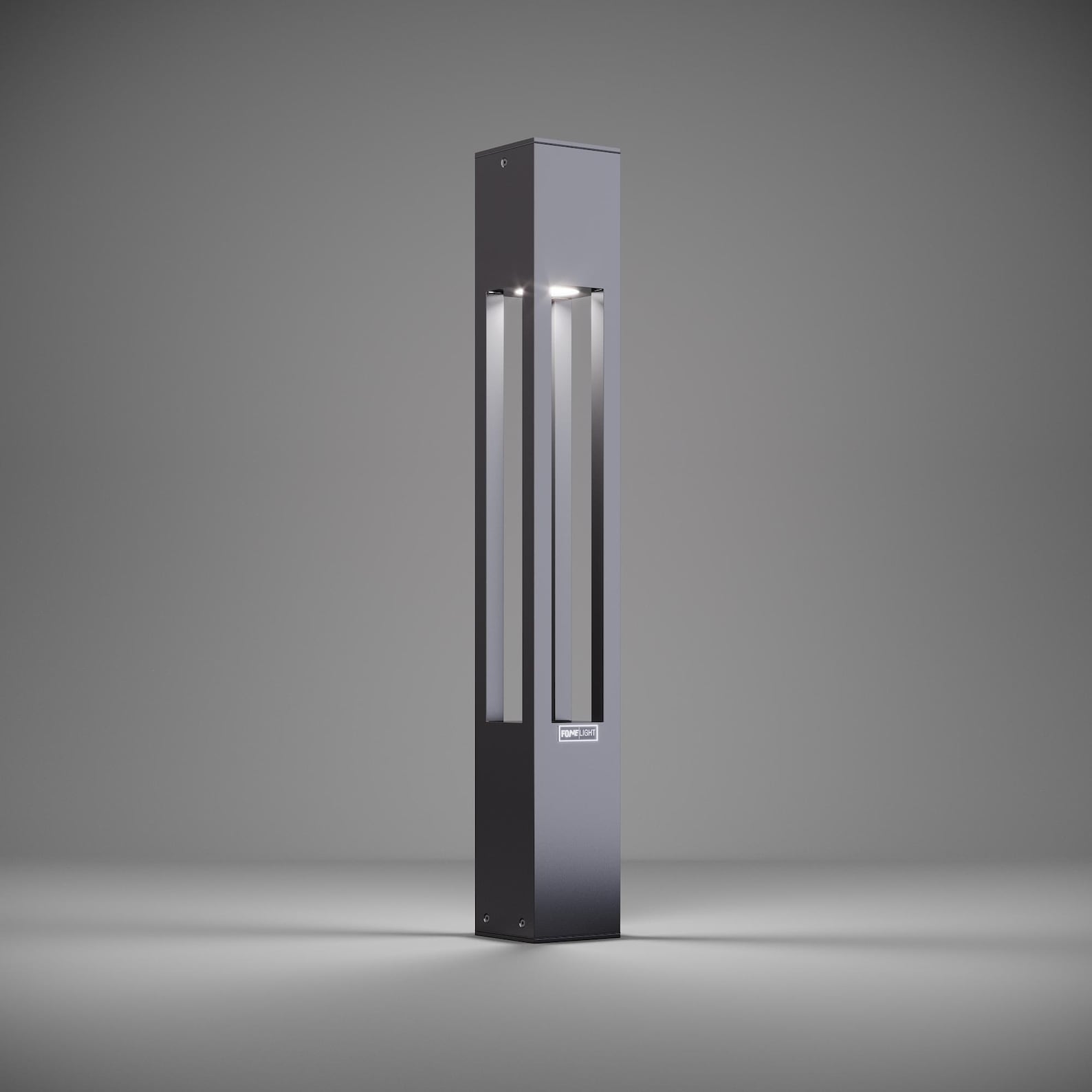 FONELIGHT AKA010 Modern Decorative Aluminium Outdoor Bollard Light for Landscape Garden Pathway ...
