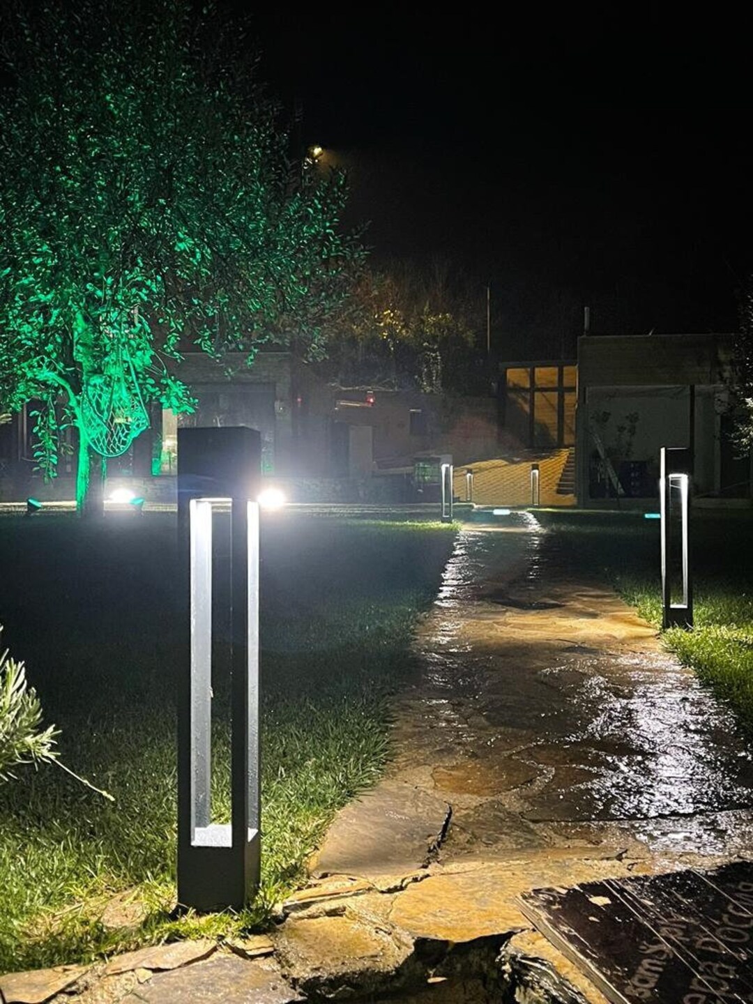 Modern Exterior Bollard Light 39,5 100 Cm Landscape Path Light, LED ...