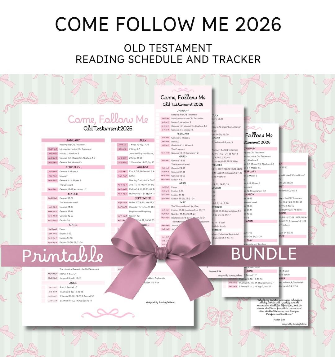 Come Follow Me 2026 | Old Testament | Young Women 2026 | Sunday School ...