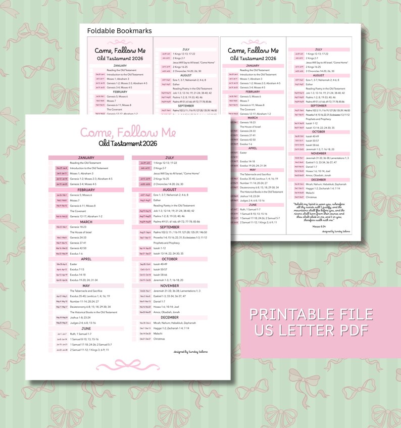 Come Follow Me 2026 | Old Testament | Young Women 2026 | Sunday School ...