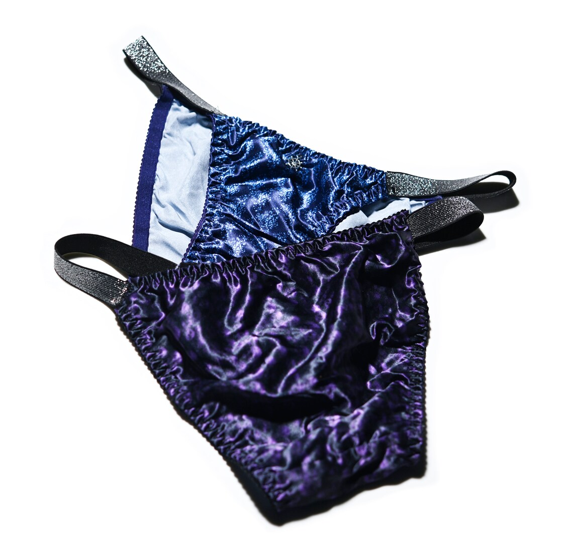 Set Of 2 Smooth Sexy Satin Panties Etsy