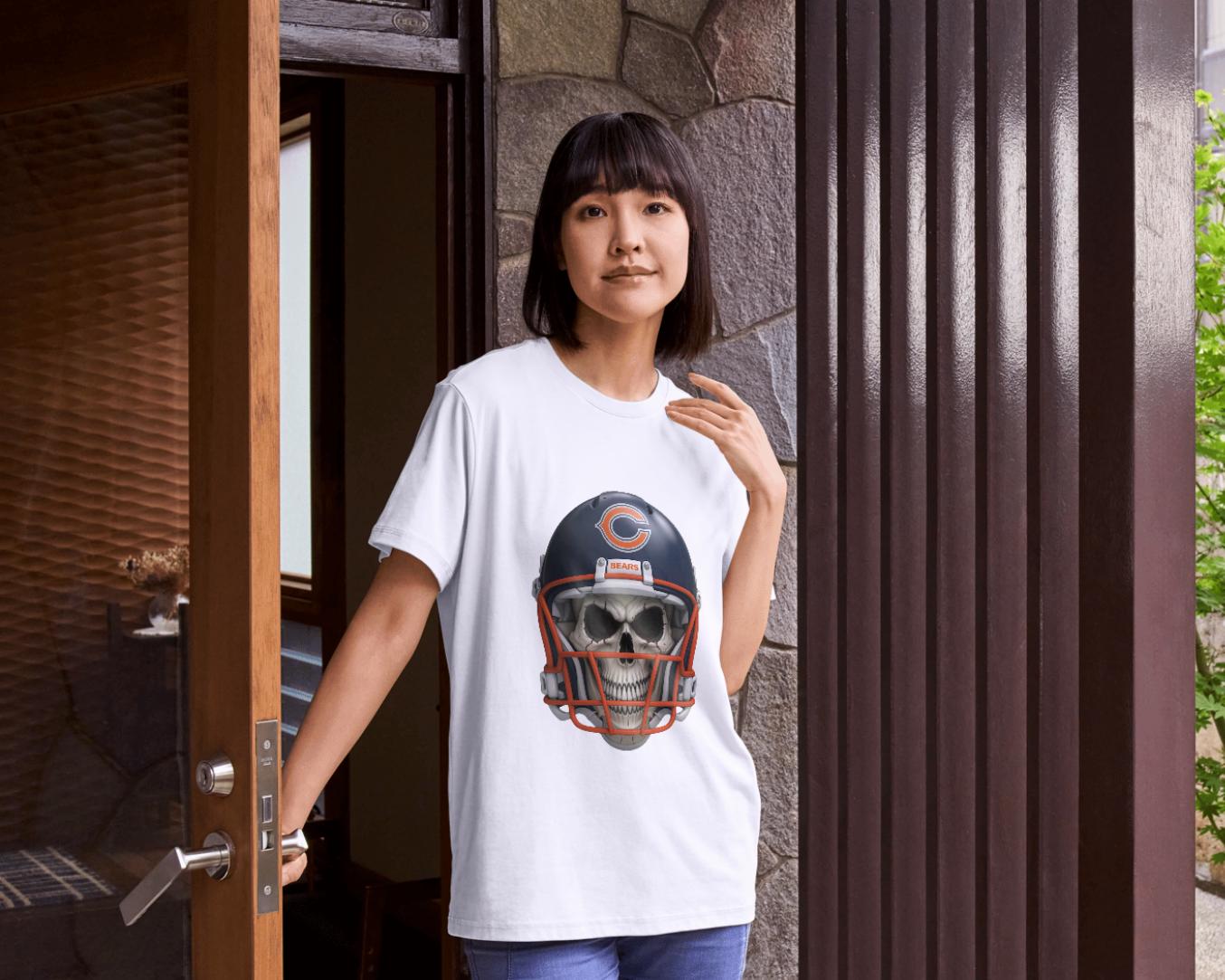 Skull American Football Design Bundle - Etsy