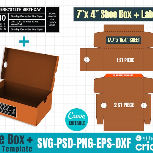 Jordan Shoe Box - Etsy