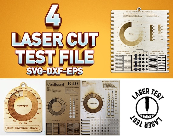 Engraving Material Test Template For Laser Cut Free DXF, 59% OFF