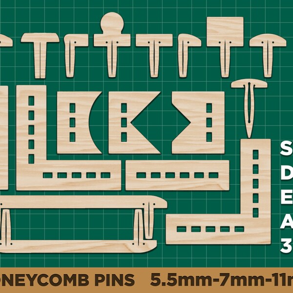 Laser Cut Pins - Etsy