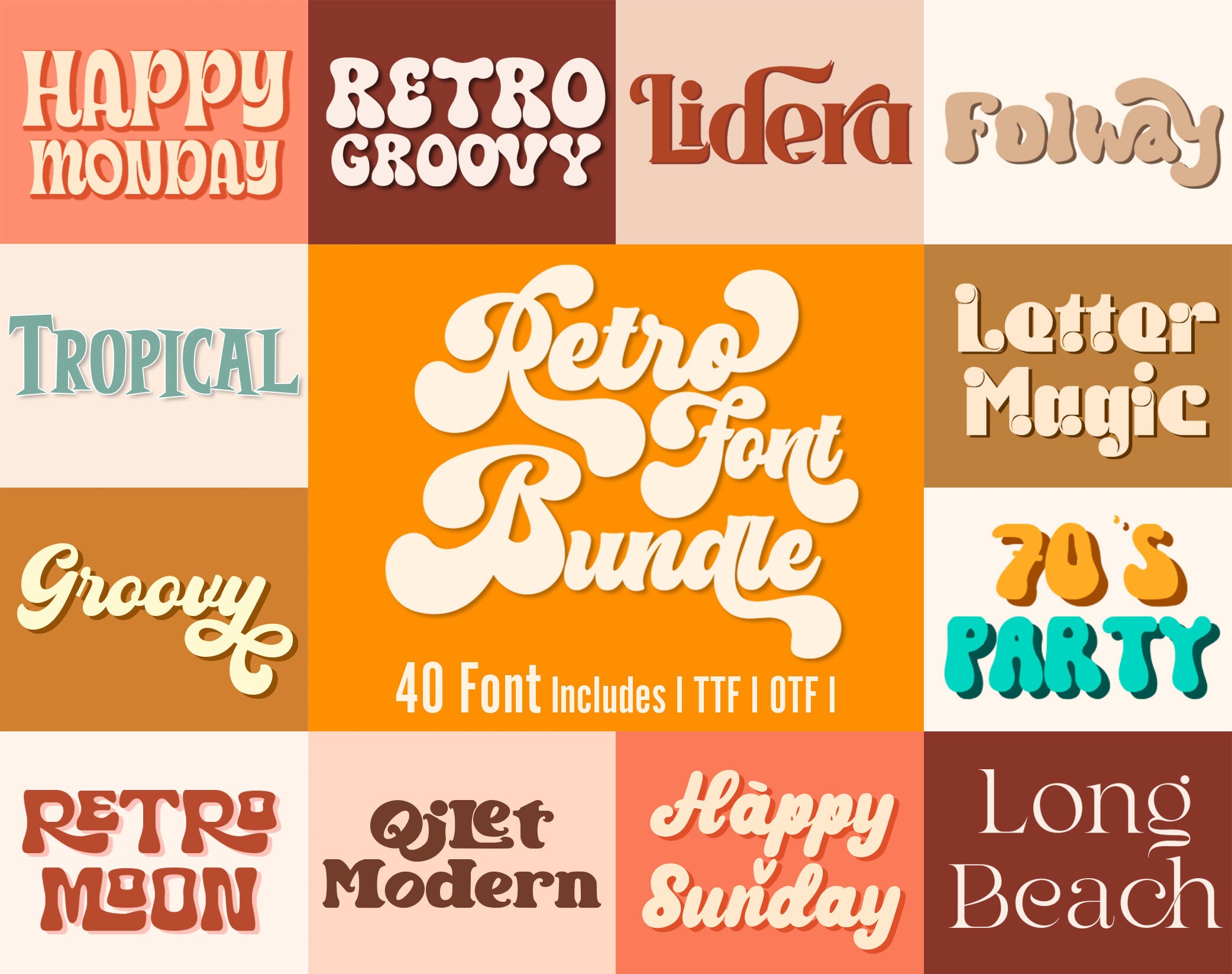 70s Typefaces