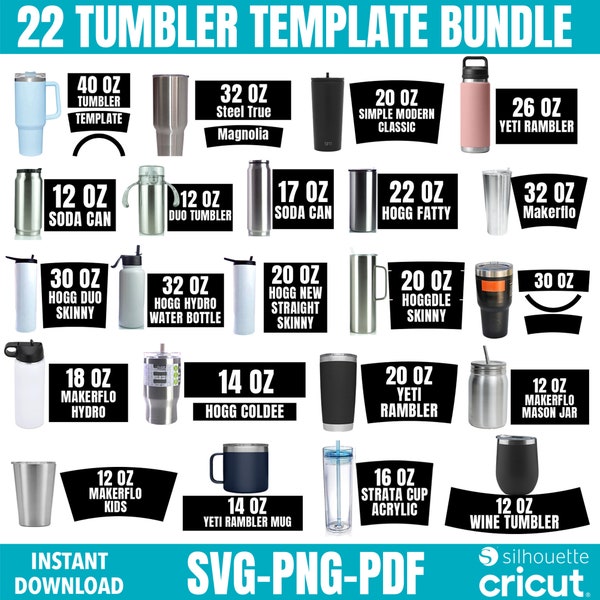 Tumbler Svg - Etsy