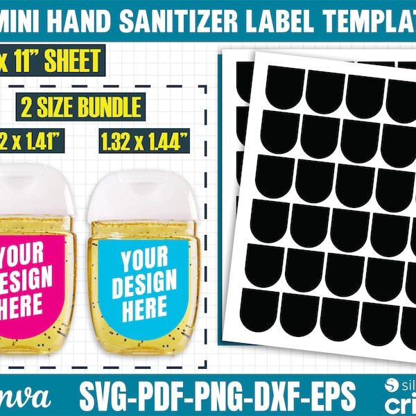 Baby Shower Hand Sanitzer Labels - Etsy