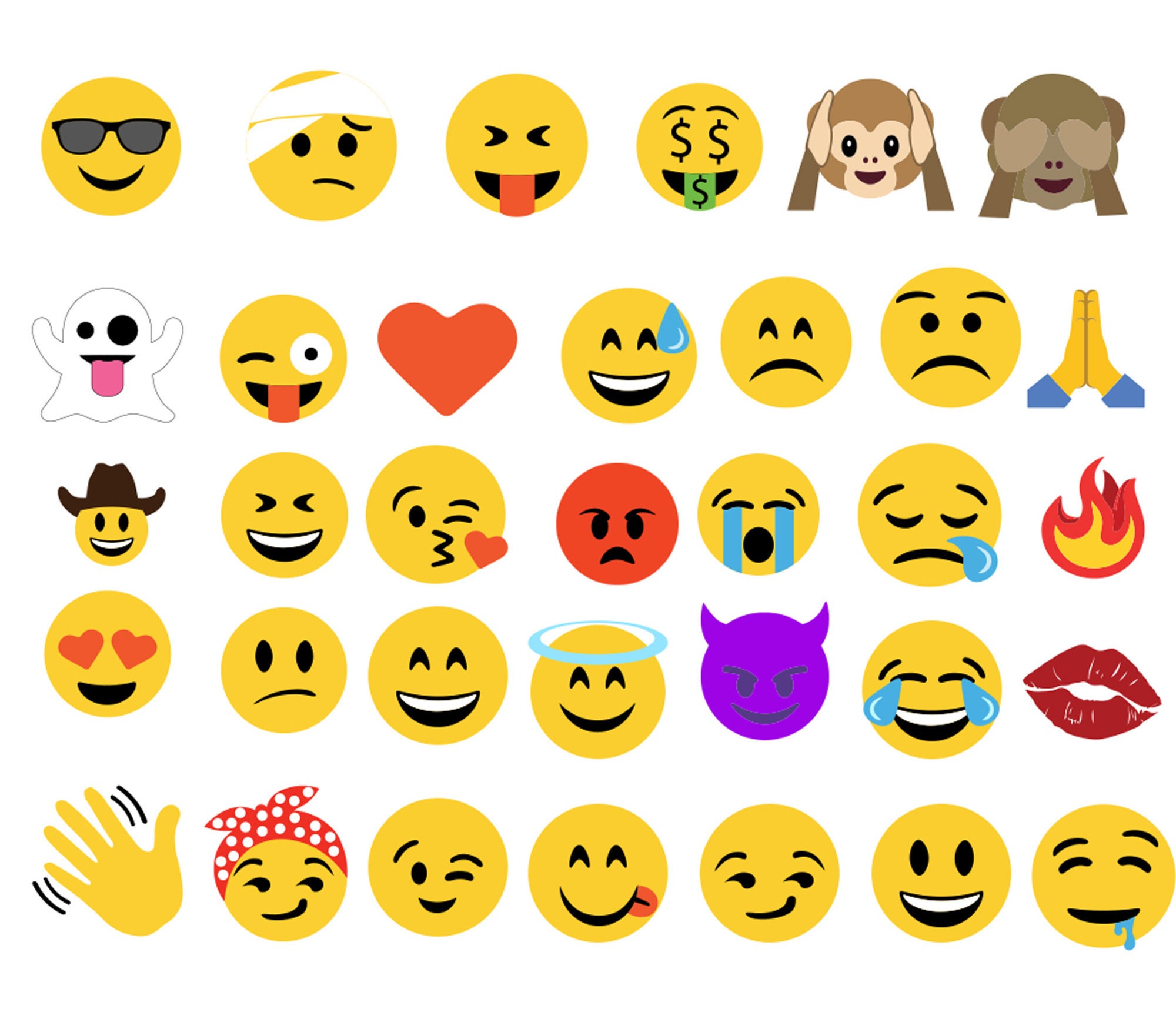 Emoji Svg Emoji Clipart Emojis Svg Emoji PNG Smiley Svg | Etsy Singapore