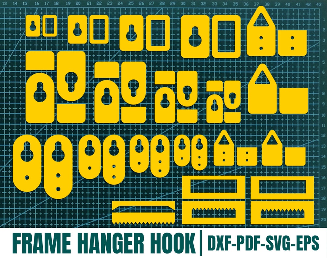 Photo Frame Hanger Hooks Laser Cut Photo Hanger Svg Sawtooth - Etsy ...
