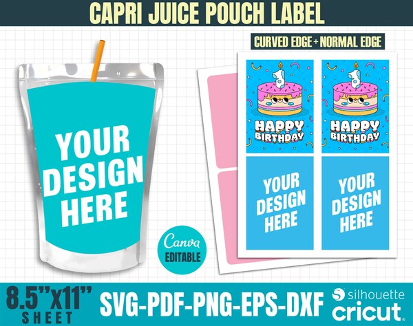 Movie Tray Template , Canva Party Favor Movie Box Template Bundle ...