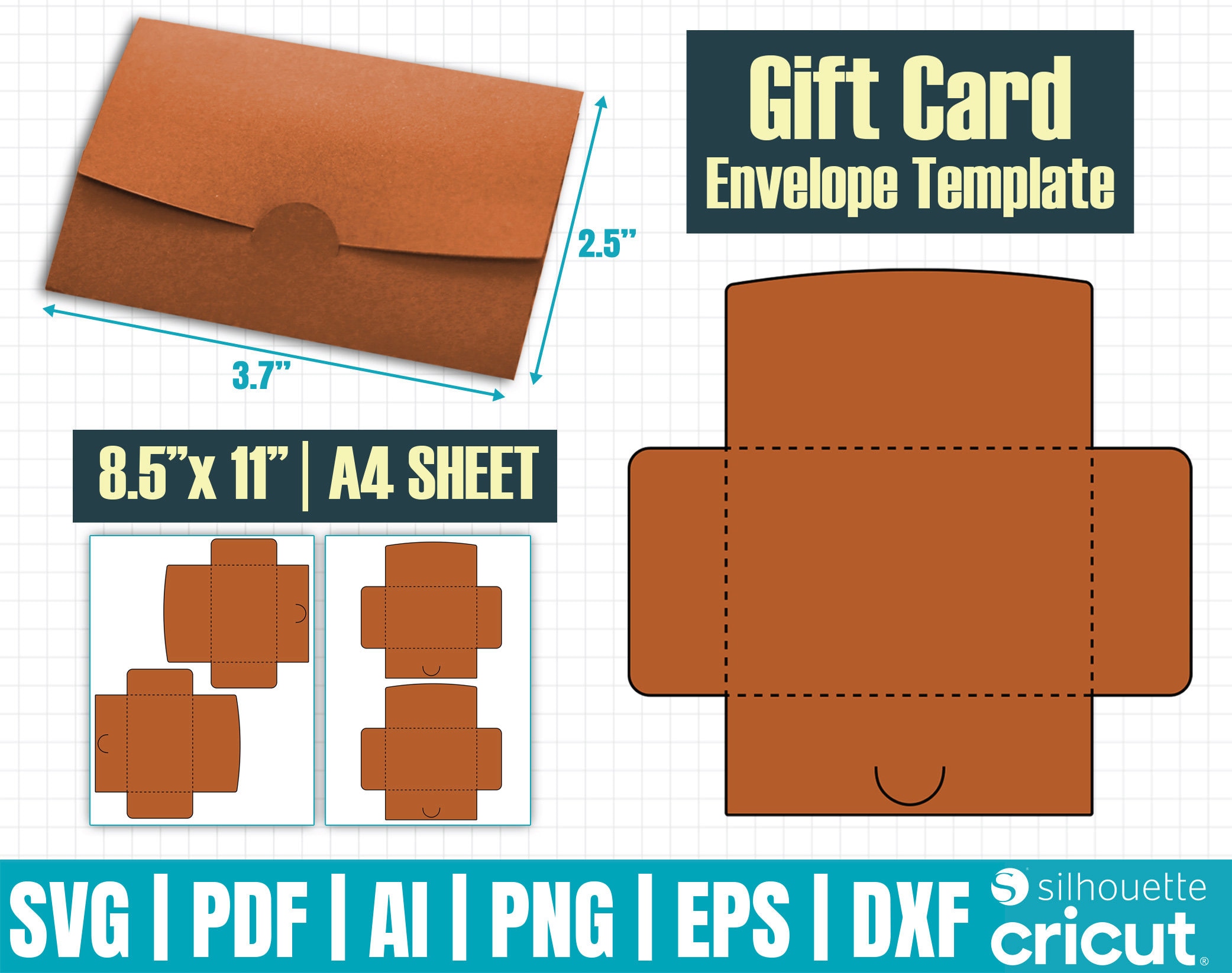 Gift Certificate Envelope Template