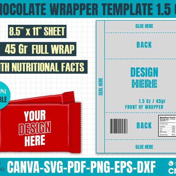 Candy Wrappers - Etsy