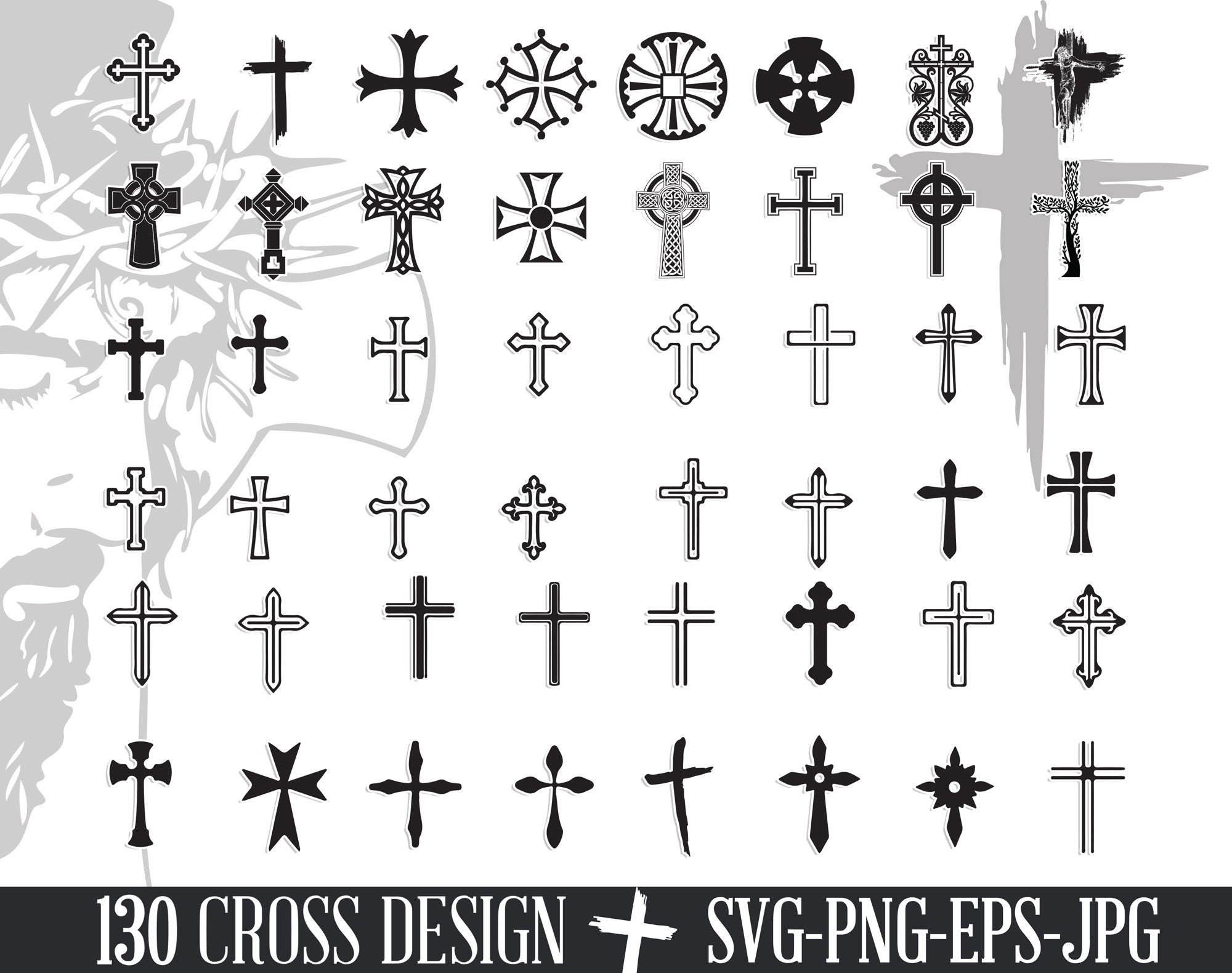 Cross Svg Bundle Grunge Cross Svg Jesus Cross Svg Cross Svg - Etsy Canada