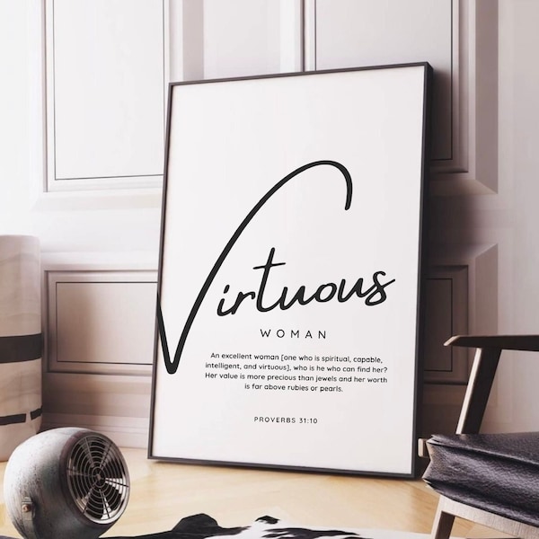 A Virtuous Woman - Etsy