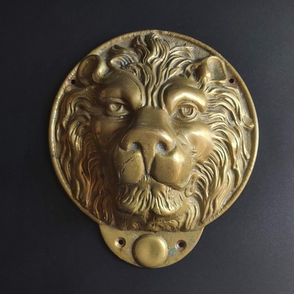 Lion Head Wall Decor - Etsy