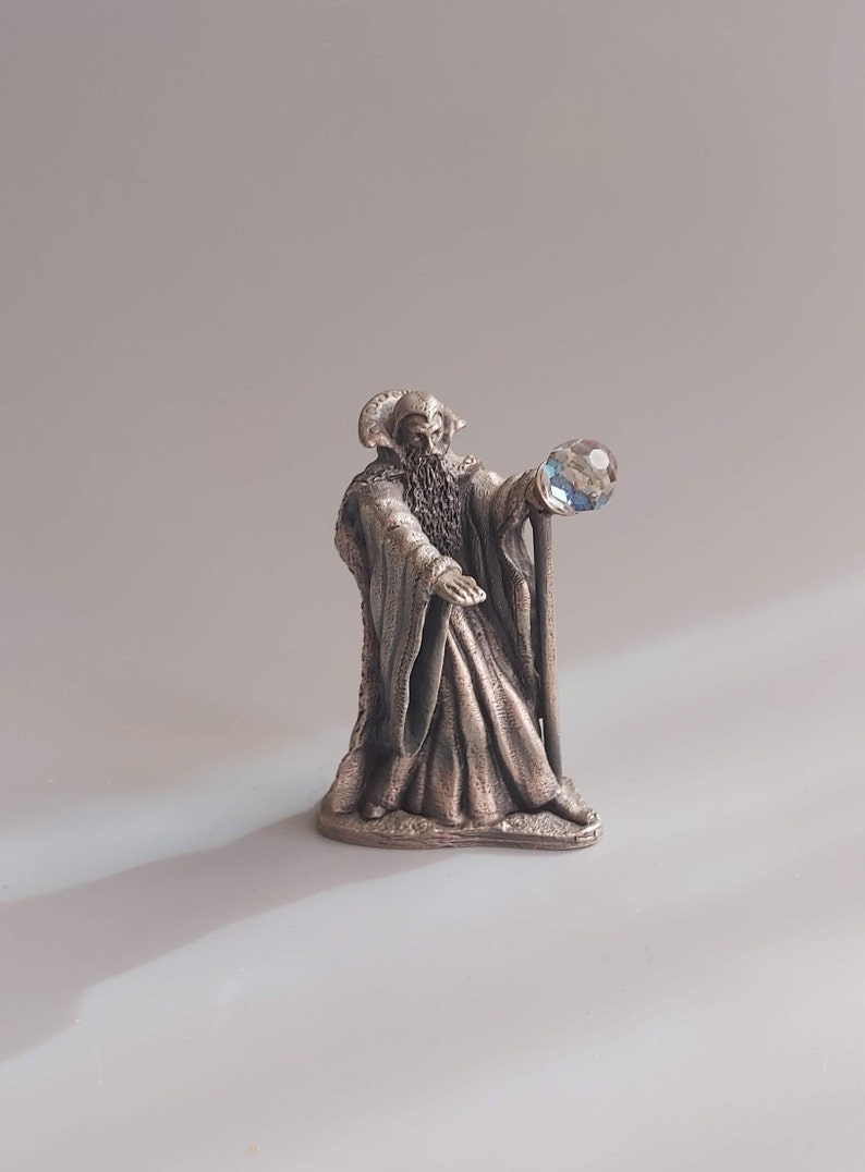 Vintage Collectible Figurine Fantasy & Legend Merlin Signed by Mark ...