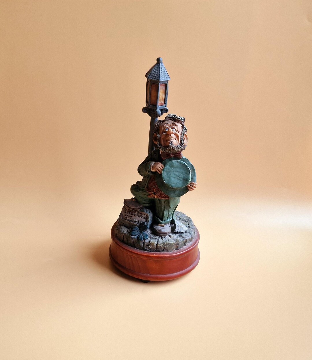 Vintage Irish Leprechaun Music Box: Plays Danny Boy - Etsy