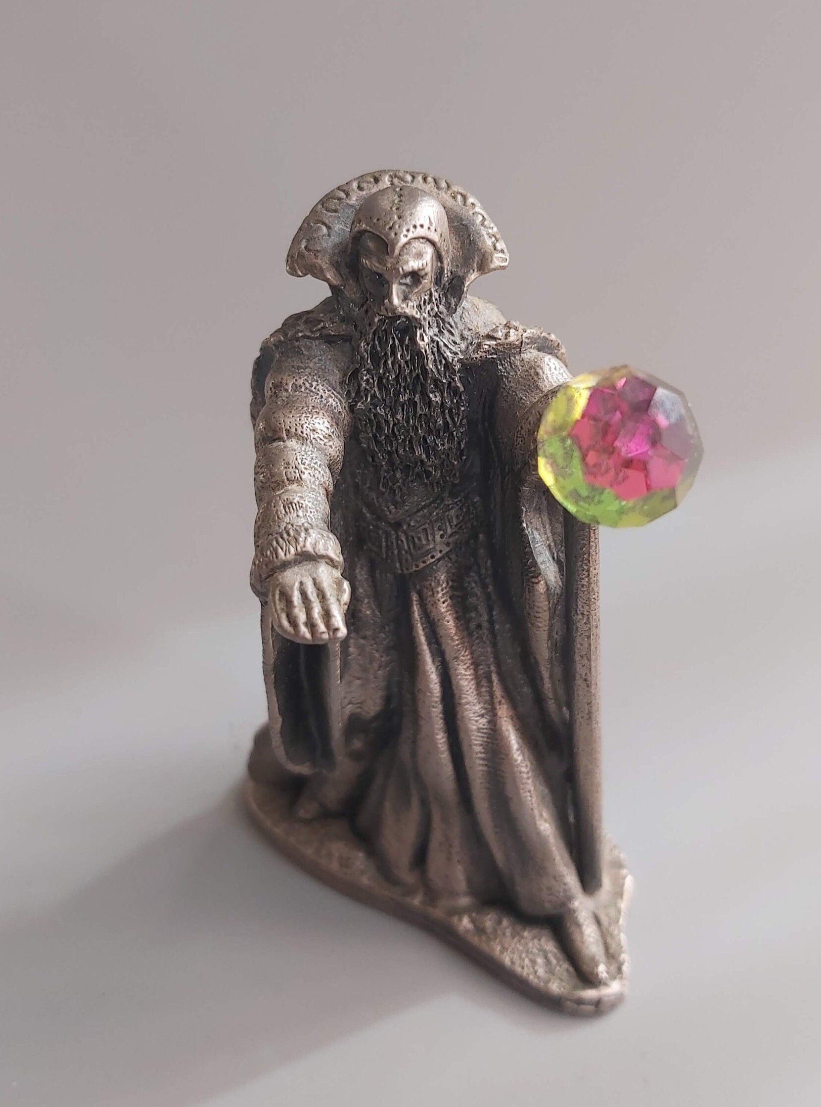 Vintage Collectible Figurine Fantasy & Legend Merlin Signed by Mark ...