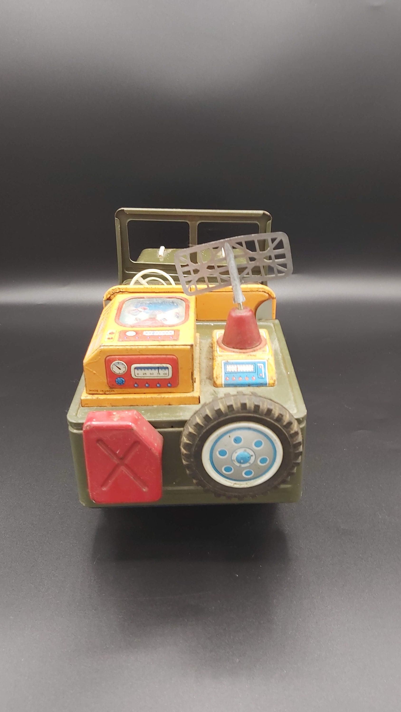 Vintage Rare Space Radar Jeep Tin Toy Daiya-japan - Etsy