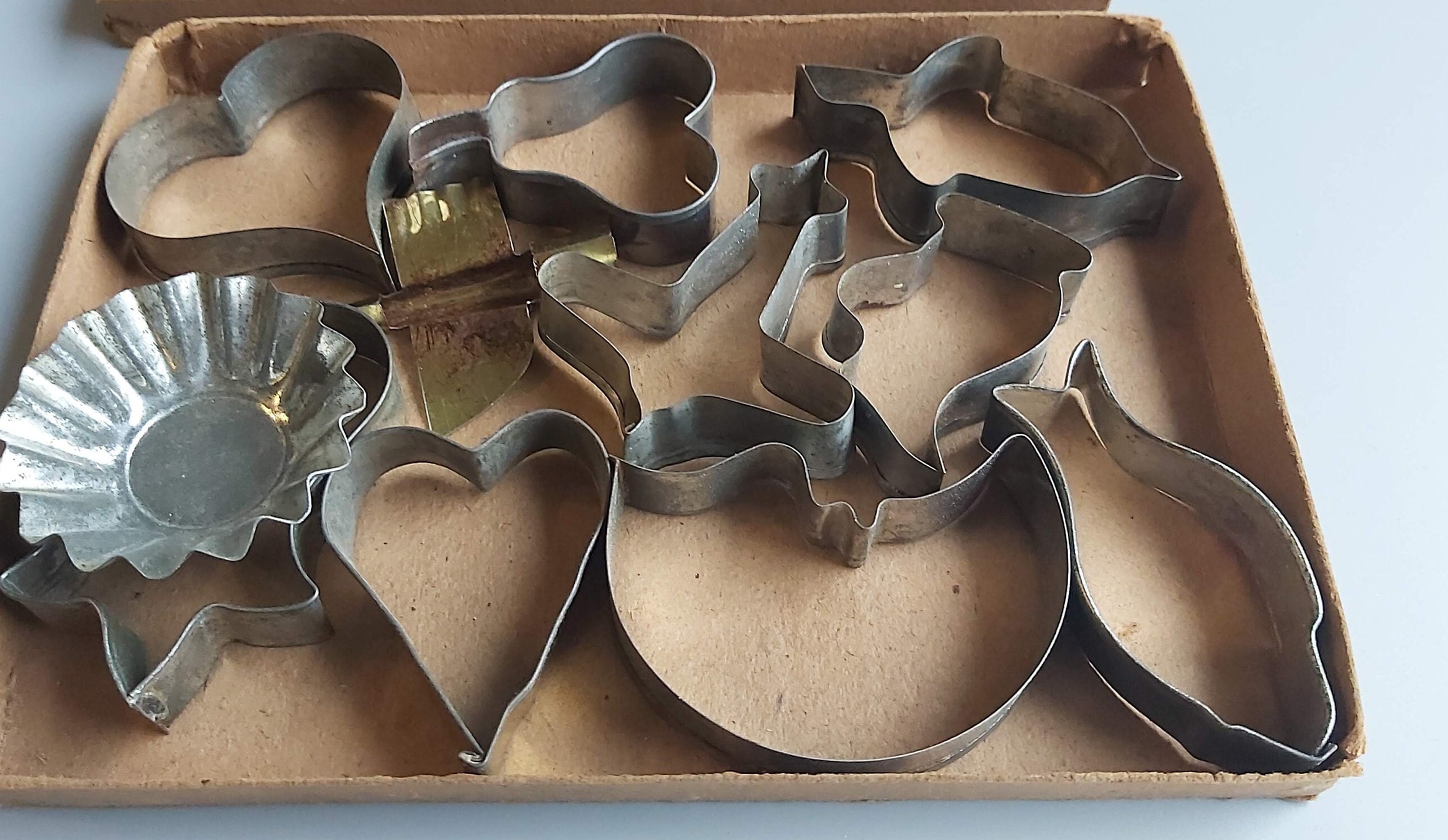 Vintage Original Germany Cookie Cutter Set Marked DRGM, Antique ...