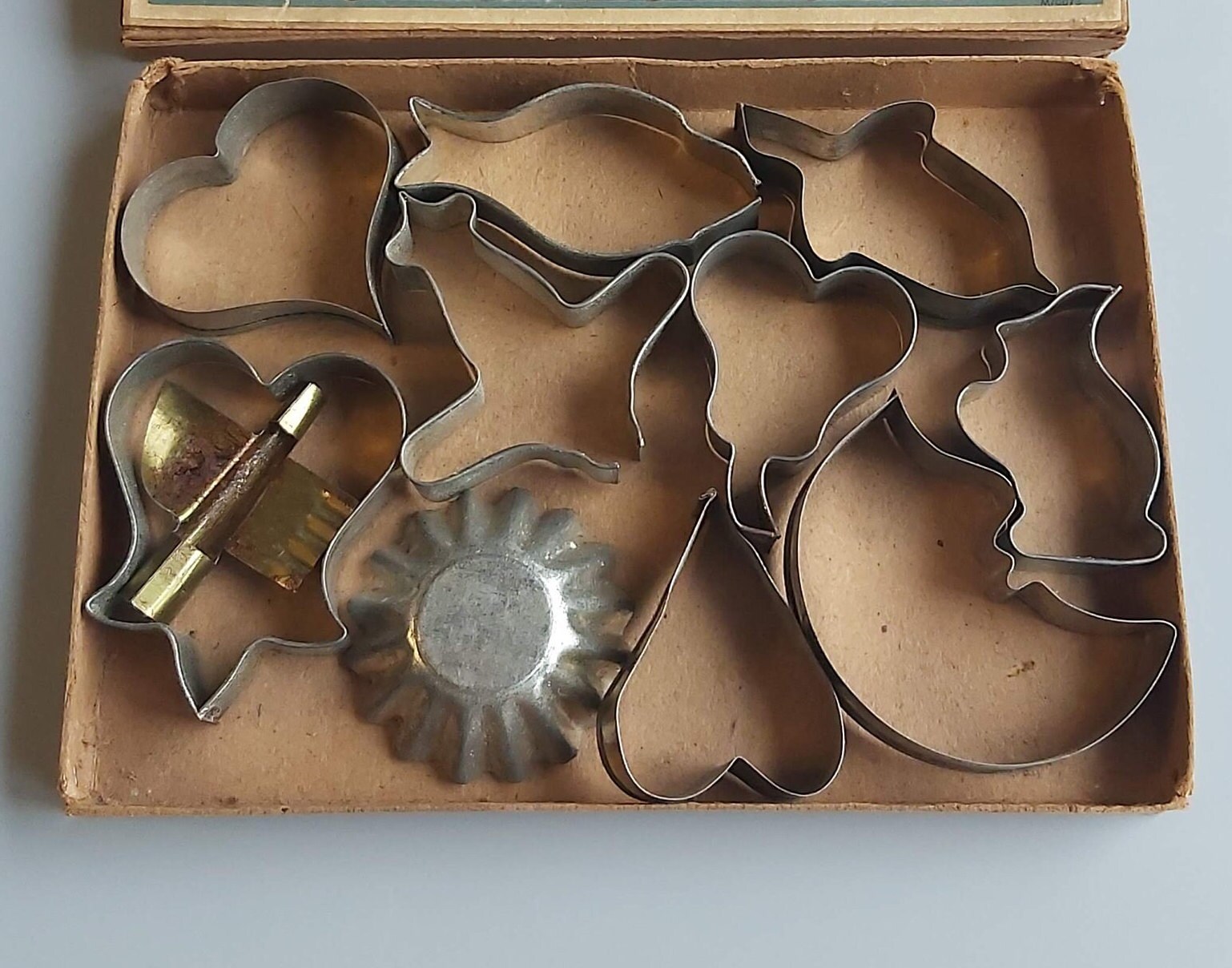 Vintage Original Germany Cookie Cutter Set Marked DRGM, Antique ...