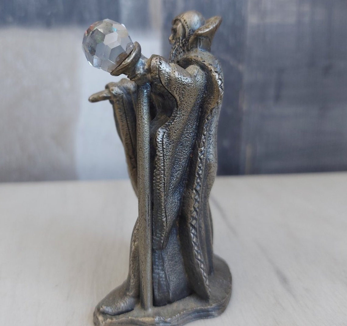 Vintage Collectible Figurine Fantasy & Legend Merlin Figurine - Etsy ...