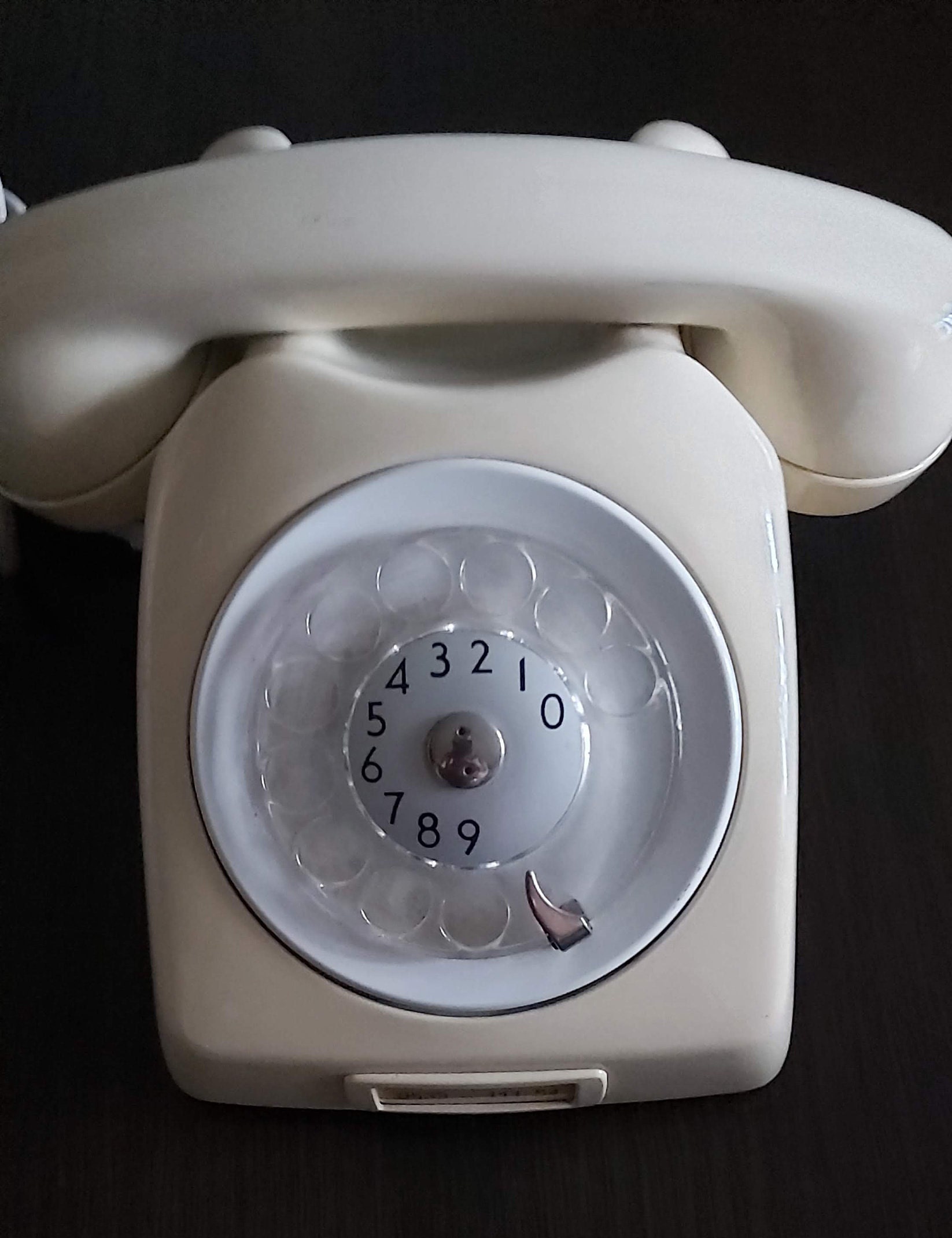 Vintage Beige ERICSSON LM Rotary Phone, Desk Phone Schema, Sweden 1970s ...