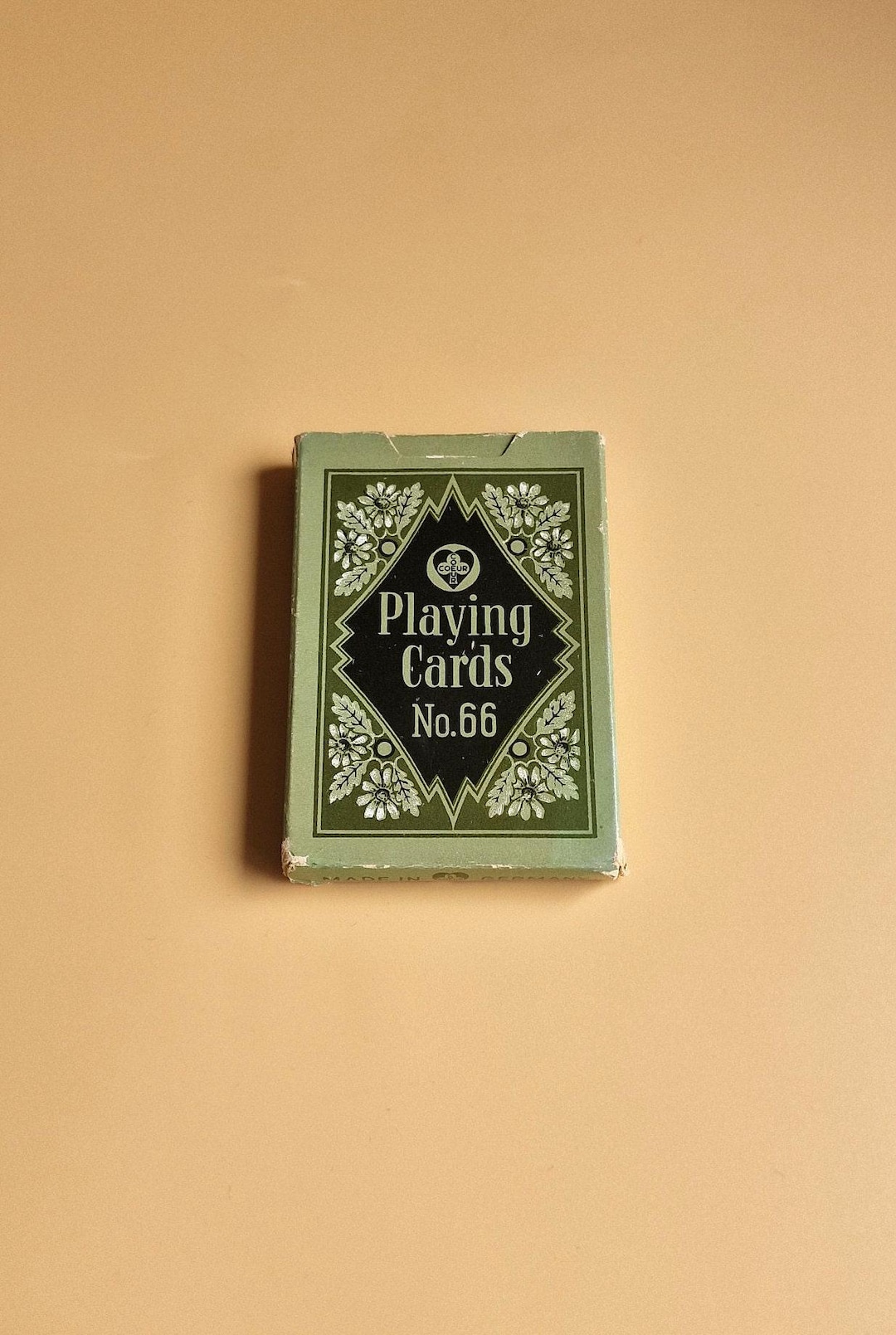 Vintage Salon Playing Cards No 66, Collectible DDR Desk Cards 32 Pieces ...