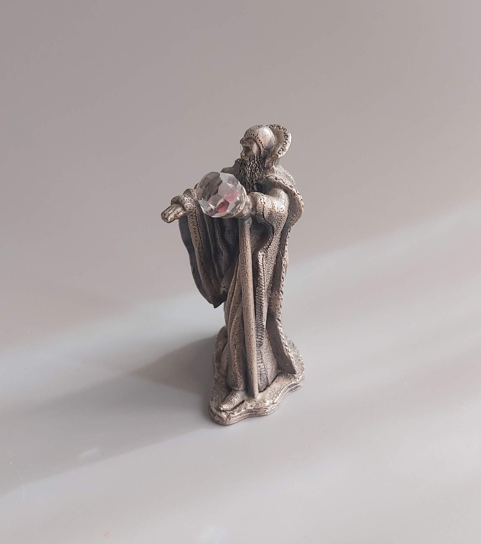 Vintage Collectible Figurine Fantasy & Legend Merlin Signed by Mark ...