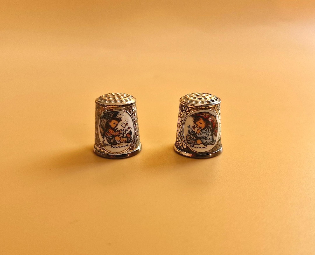 Vintage Hummel First Edition Thimble, Collectible Sewing Thimble ...