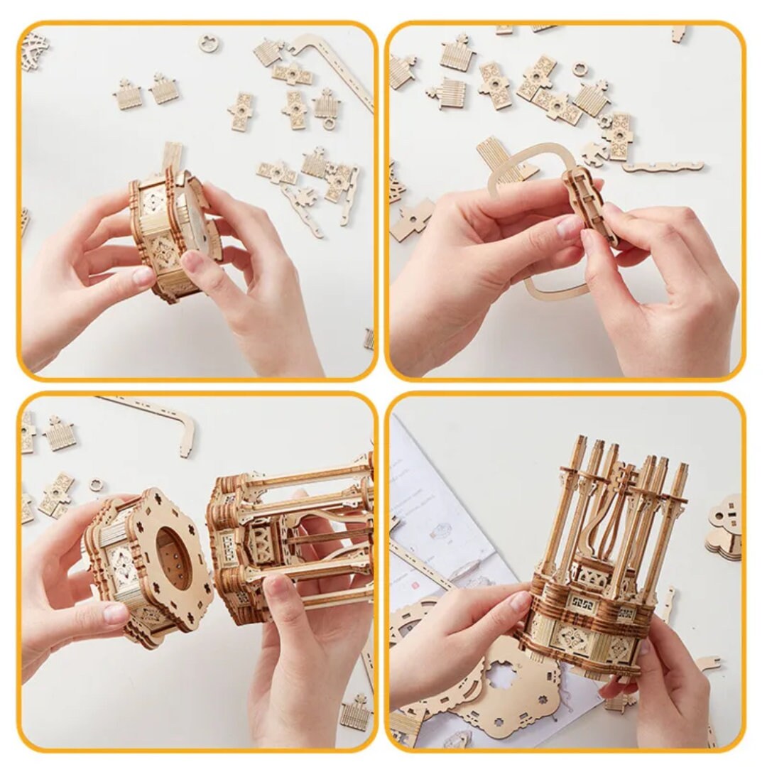 3D Wooden Marble Run Set – DIY Maze Building Blocks, STEM Toy - Etsy