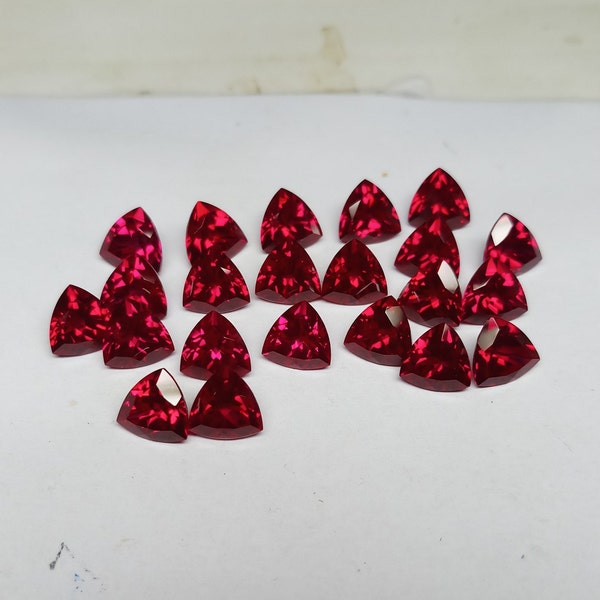 Lab Created Rubies - Etsy