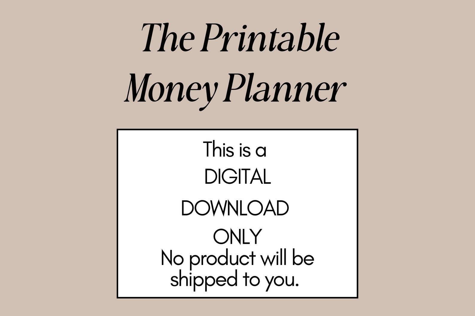 Printable Money Planner | Budget Planner, Debt and Bill Tracker ...