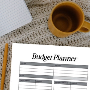 Printable Money Planner | Budget Planner, Debt and Bill Tracker ...