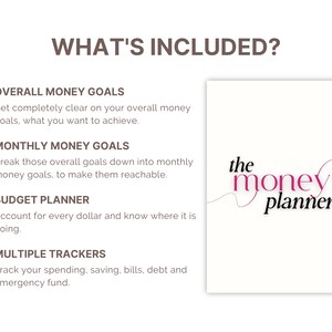 Printable Money Planner | Budget Planner, Debt and Bill Tracker ...