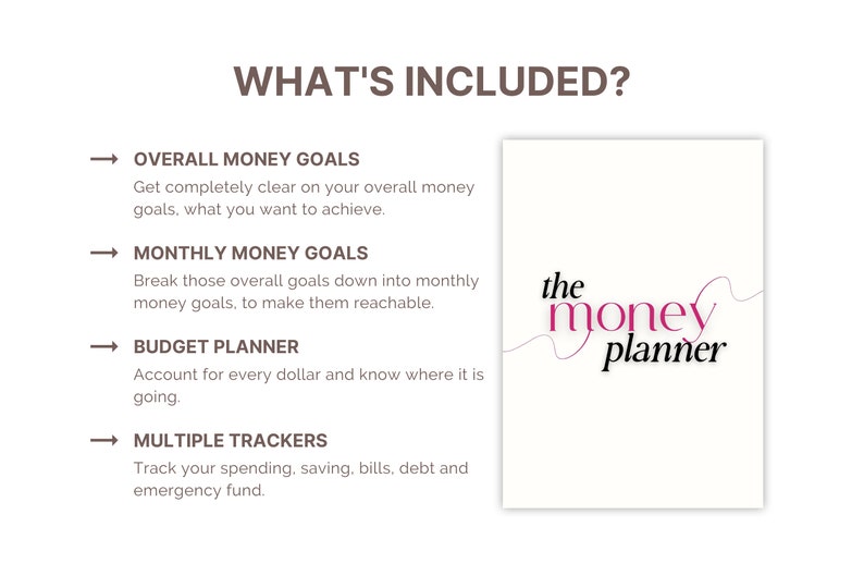 Printable Money Planner | Budget Planner, Debt and Bill Tracker ...