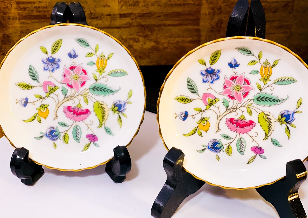 Minton Haddon Hall 2 Small Side Plates 35 - Etsy