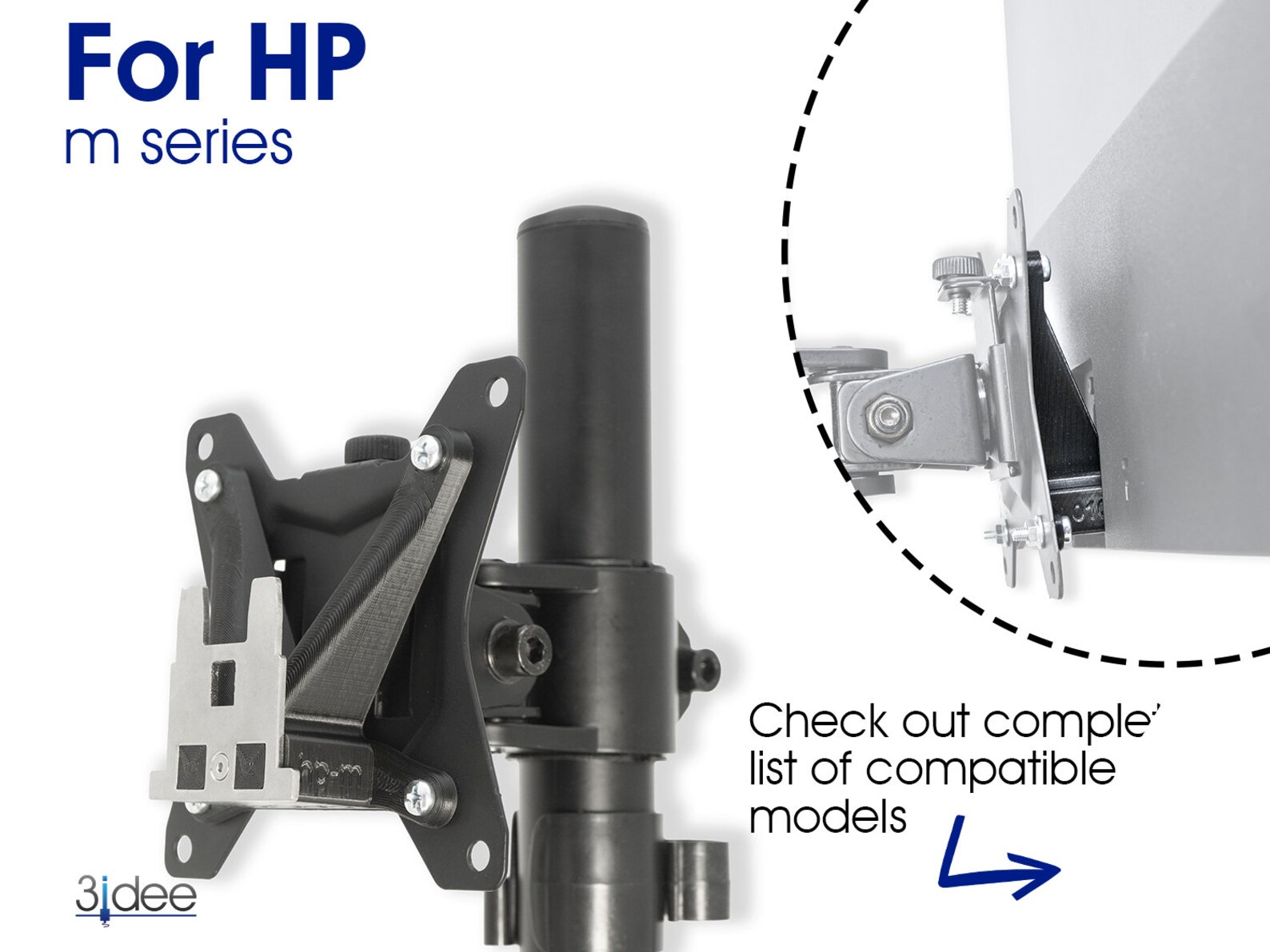 VESA Adapter for HP 22m, 24m, 27m Monitor 75x75mm - Etsy