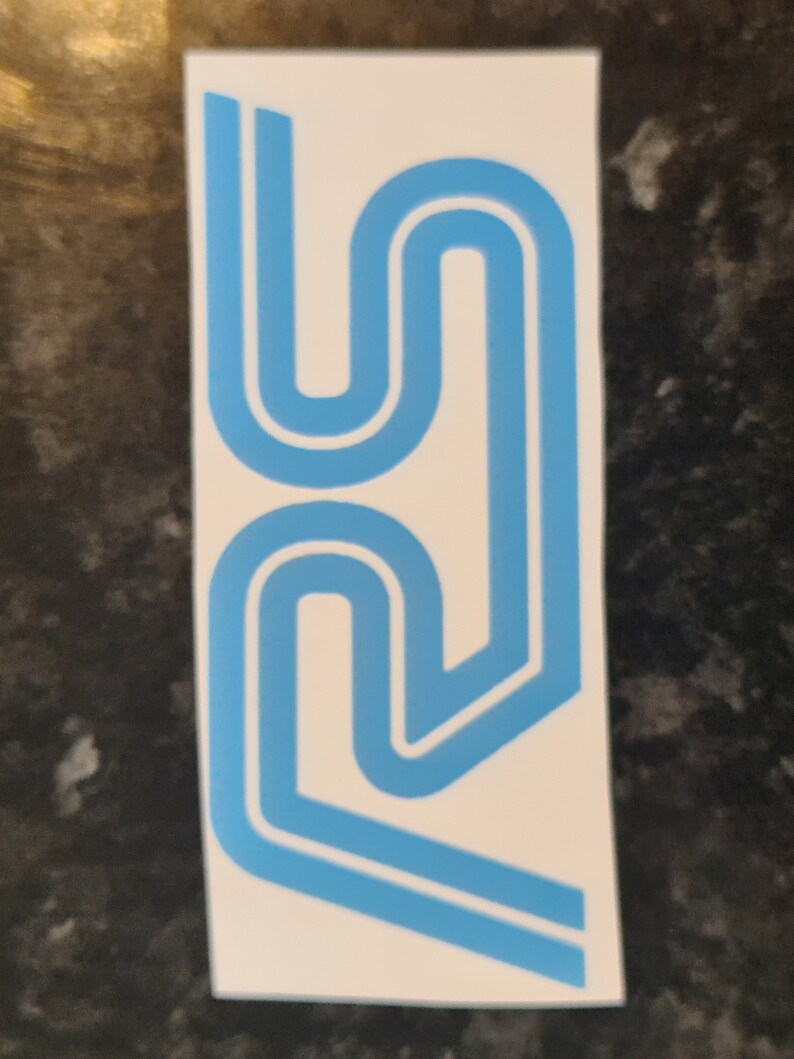 Buy RS Logo Vinyl Decal Sticker X2 Online in India - Etsy