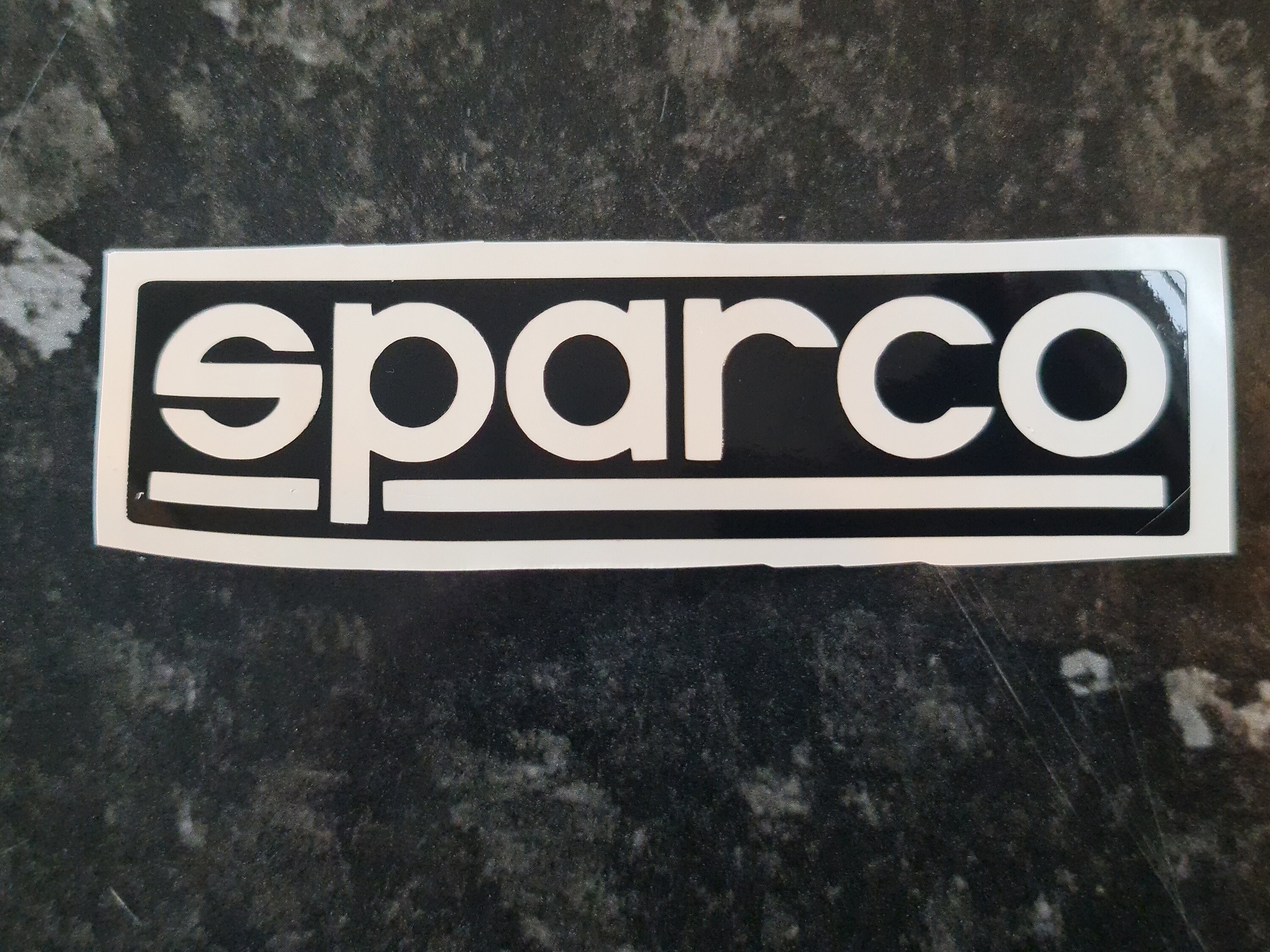 Sparco Vinyl Decal Sticker X2 - Etsy UK