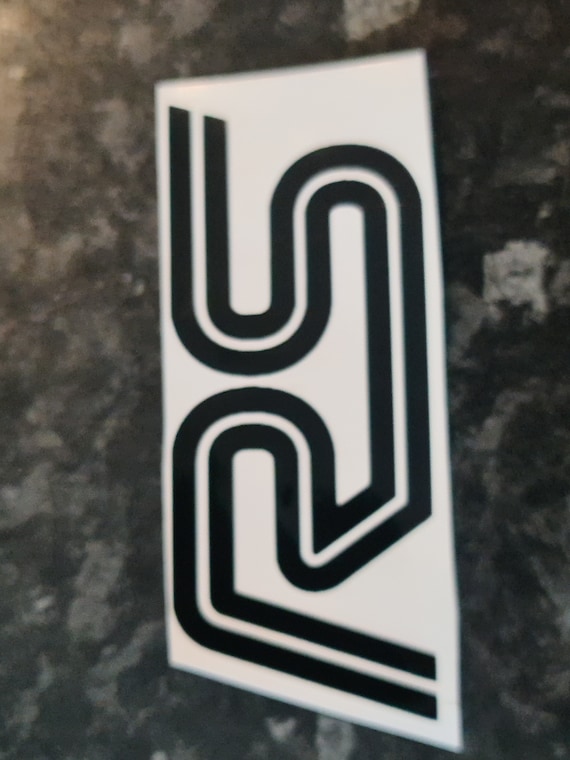 RS Logo Vinyl Decal Sticker X2 | Etsy