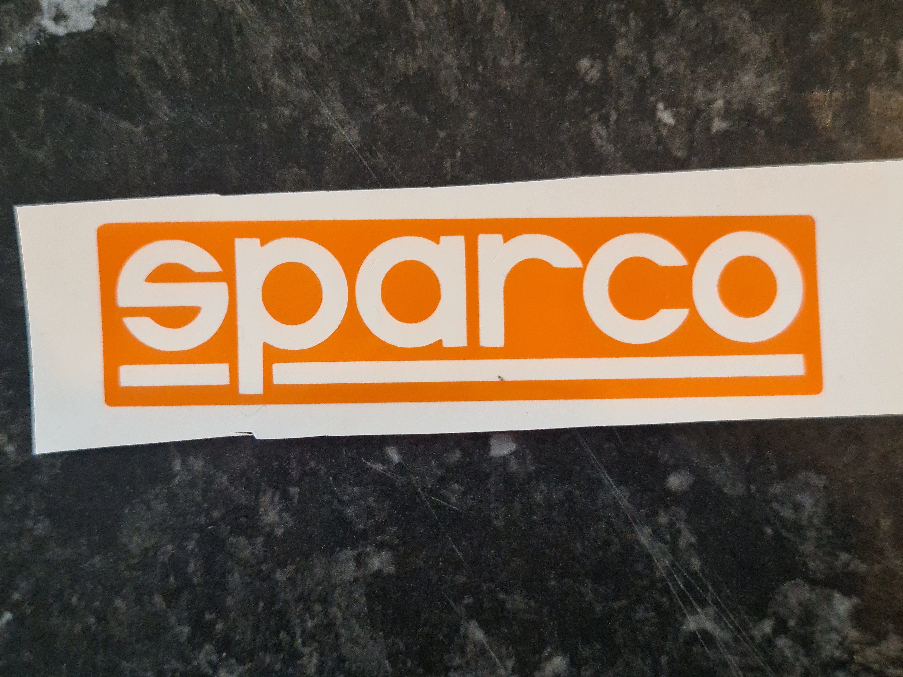 Sparco Vinyl Decal Sticker X2 - Etsy UK