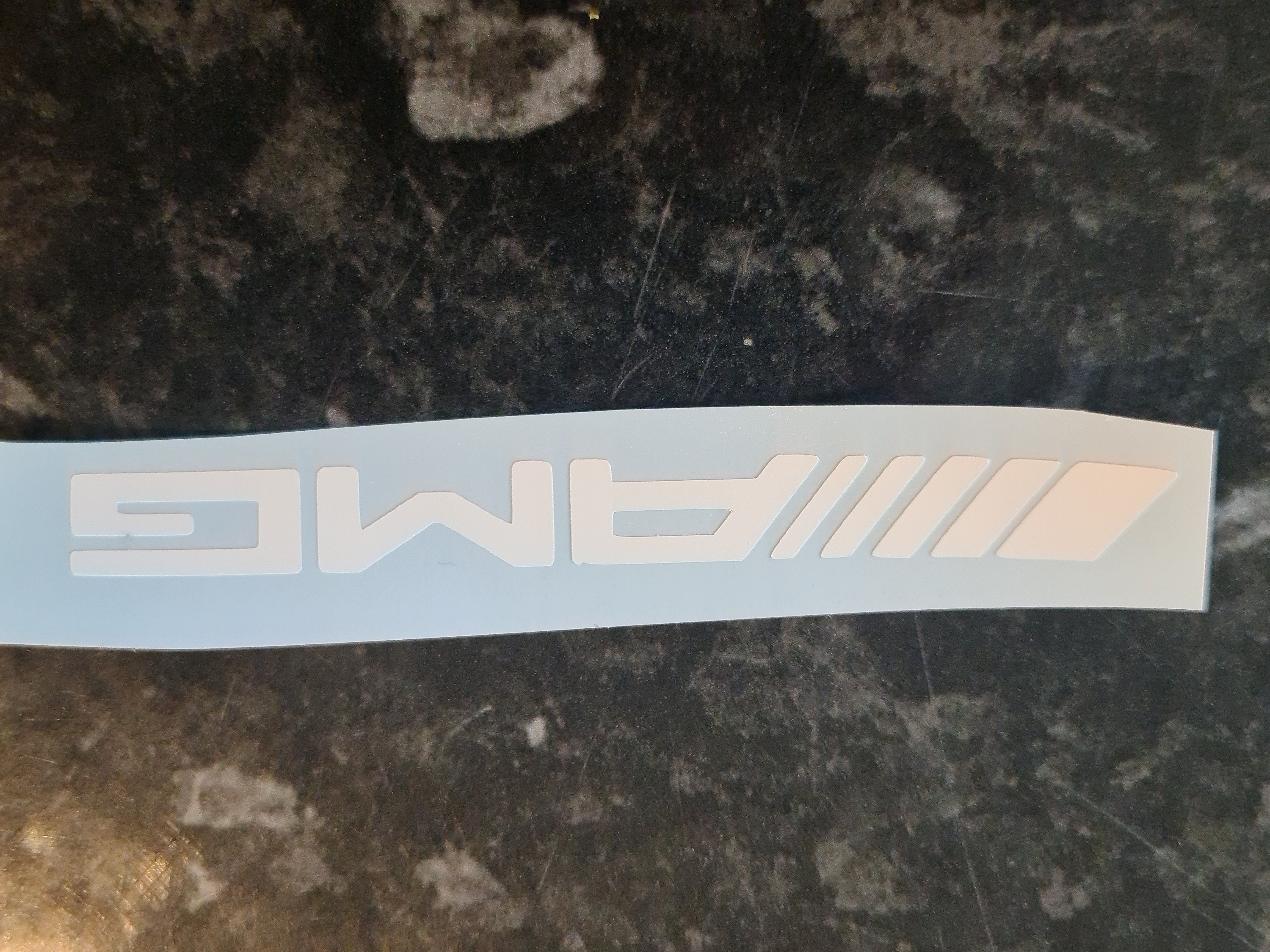 Merc Amg Logo Vinyl Decal Sticker X2 - Etsy UK